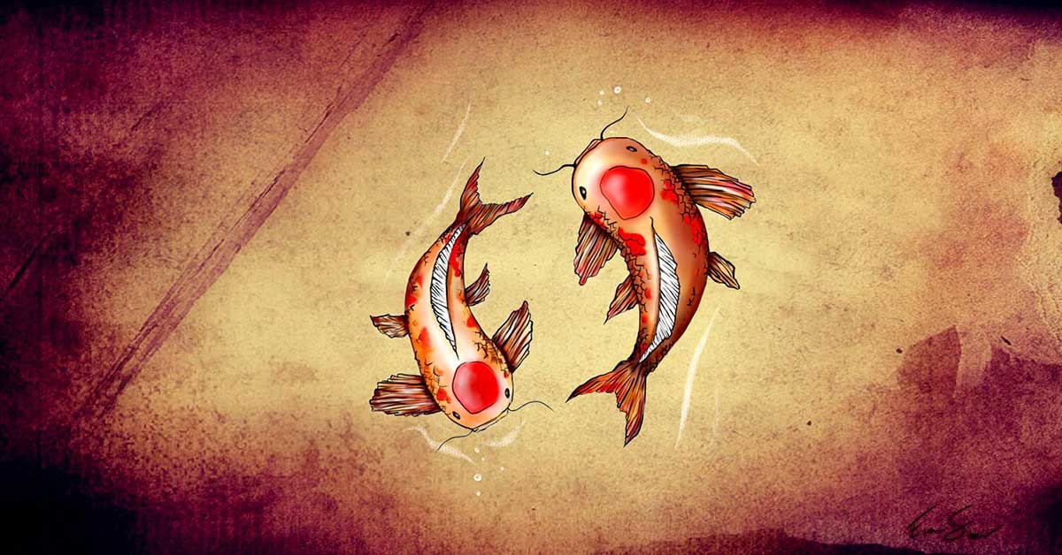 Koi Art Wallpapers [Free Background Images] - WallpaperGap