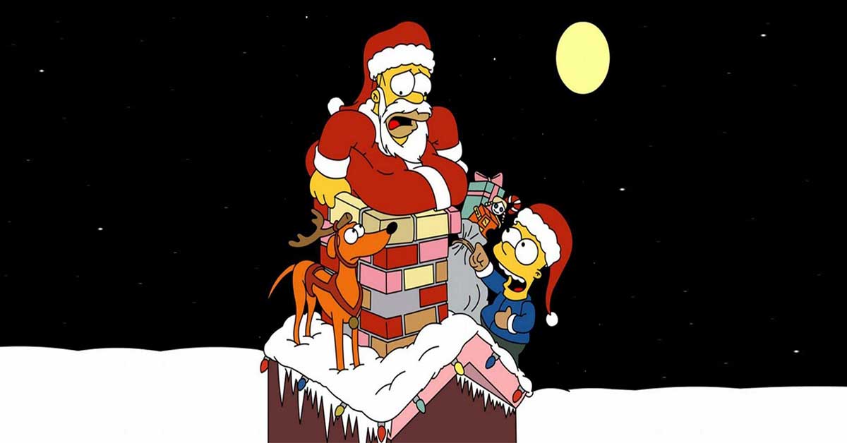 Christmas Simpsons Wallpapers [Free Background Images] - WallpaperGap